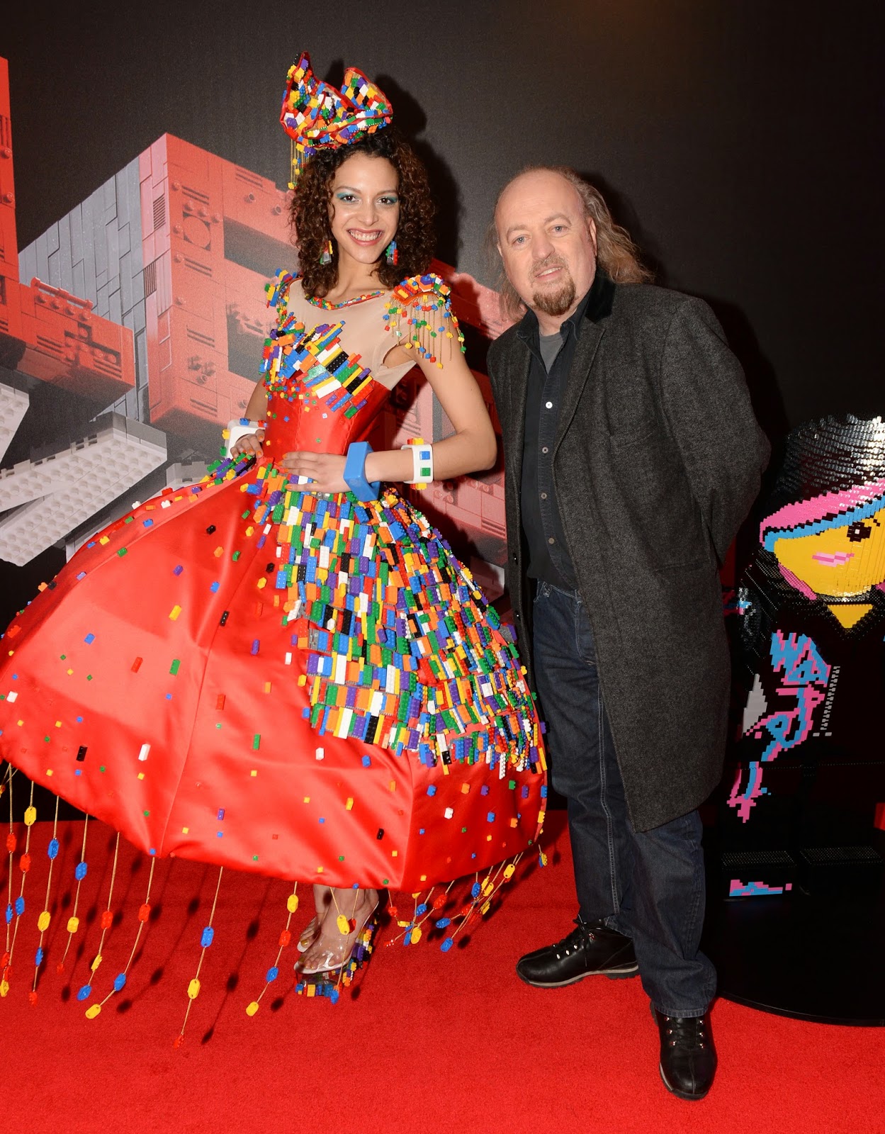 Cycle in Heels : Lego dress at the Lego Movie Premiere