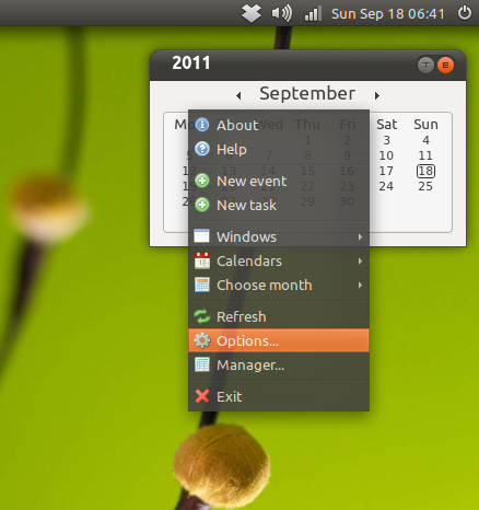 [Ubuntu] Instal Rainlendar di Ubuntu