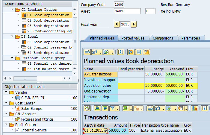 Asset Accounting Configuration In SAP-ERP