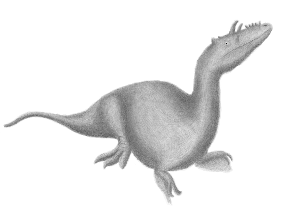 Sounder Art: Qianzhousaurus sinensis