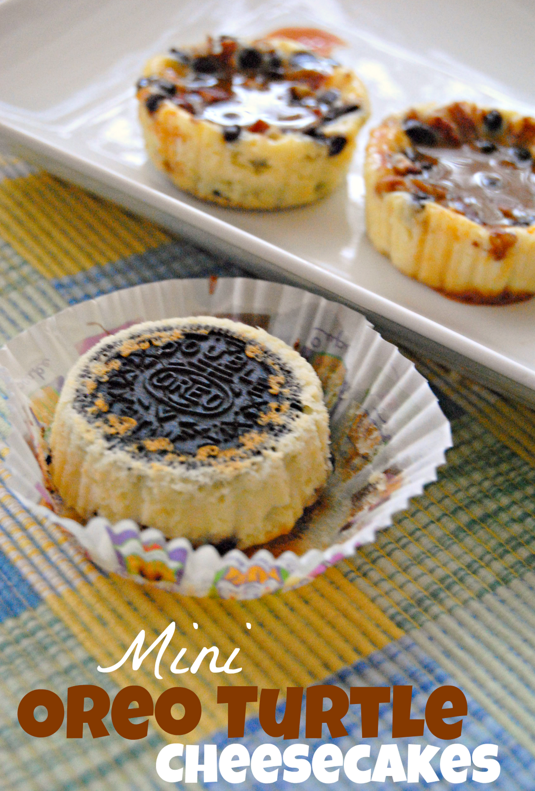 SteakNPotatoesKindaGurl: Mini Oreo Turtle Cheesecakes {Crazy Cooking ...