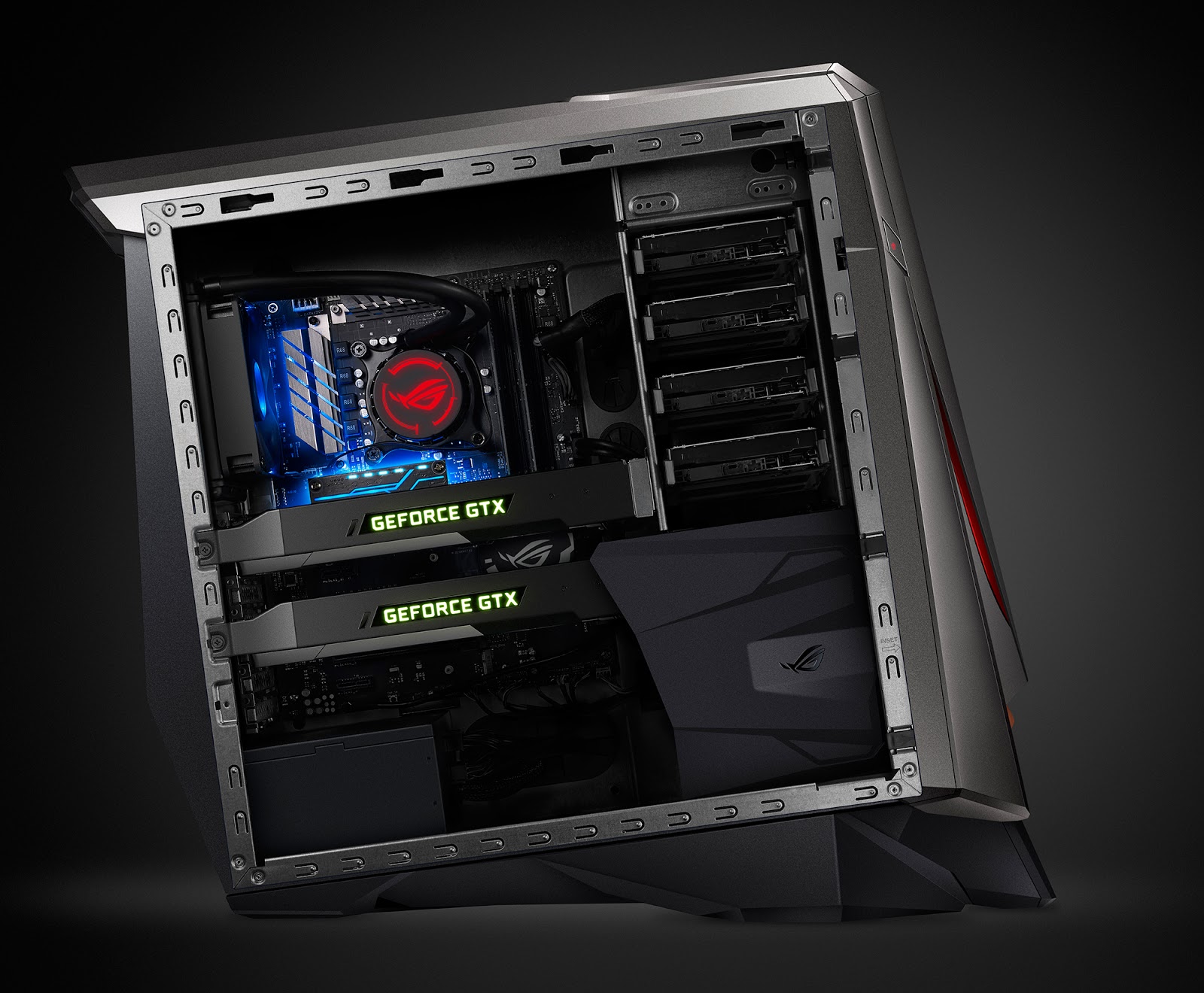 Asus ROG GT51CA, un PC che salta all'occhio e al braccio... ~ Italian ...