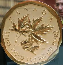 Fascinating Facts: 1 MILLION CANADIAN COIN THE GOLD MAPLE LEAF COIN