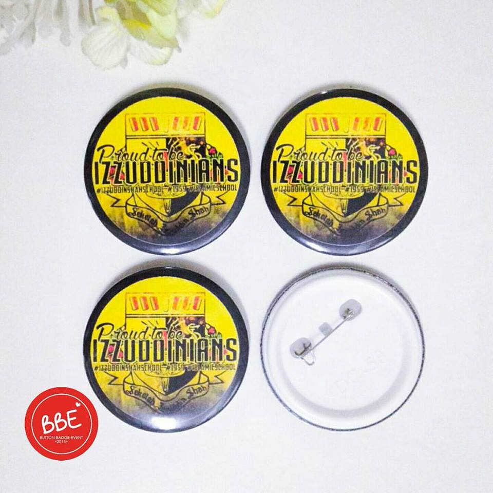 BERRYGOODS: MIRROR KEYCHAIN 58MM & BUTTON BADGE 58MM