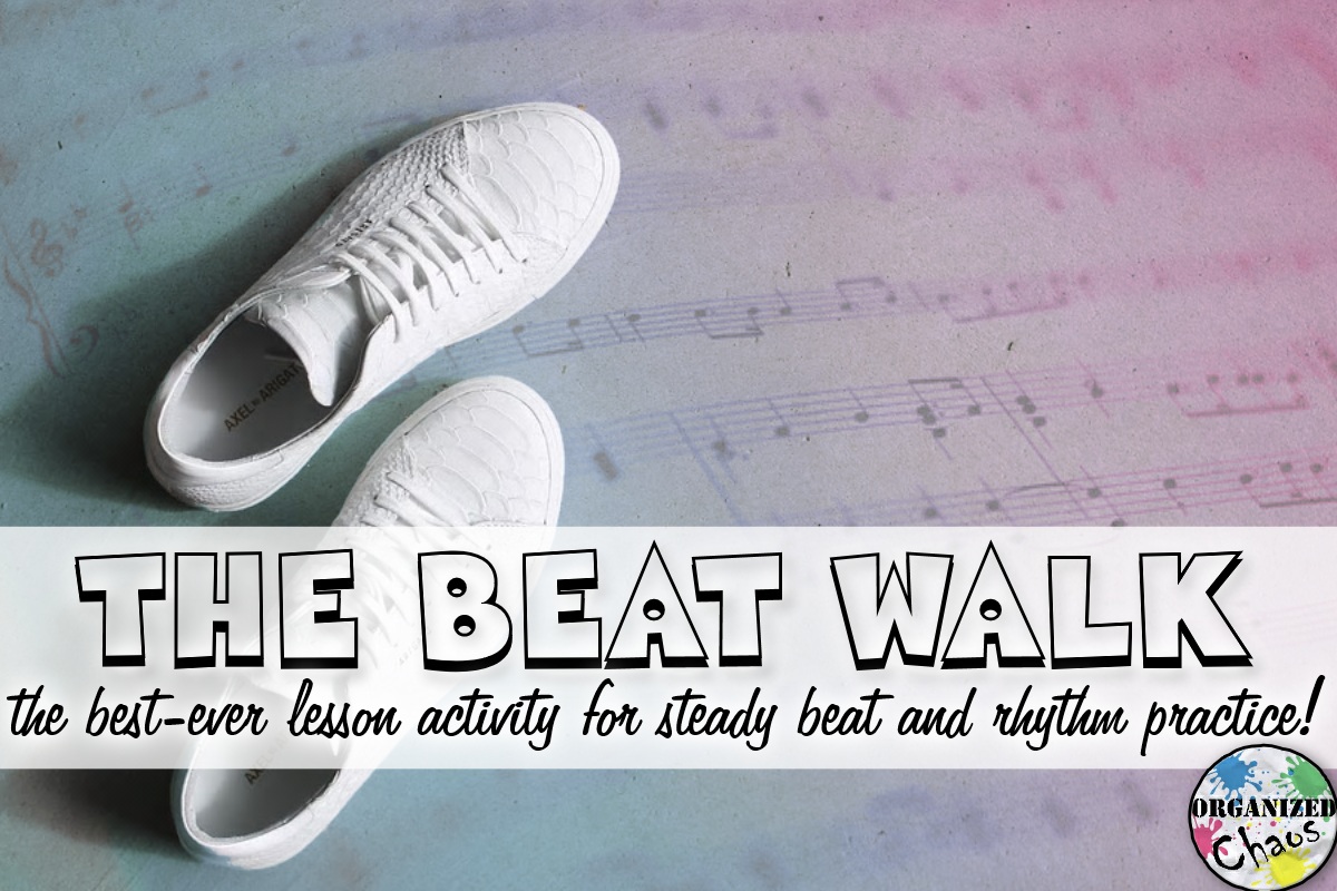 My Favorite Steady Beat and Rhythm Lesson Activity | Organized Chaos