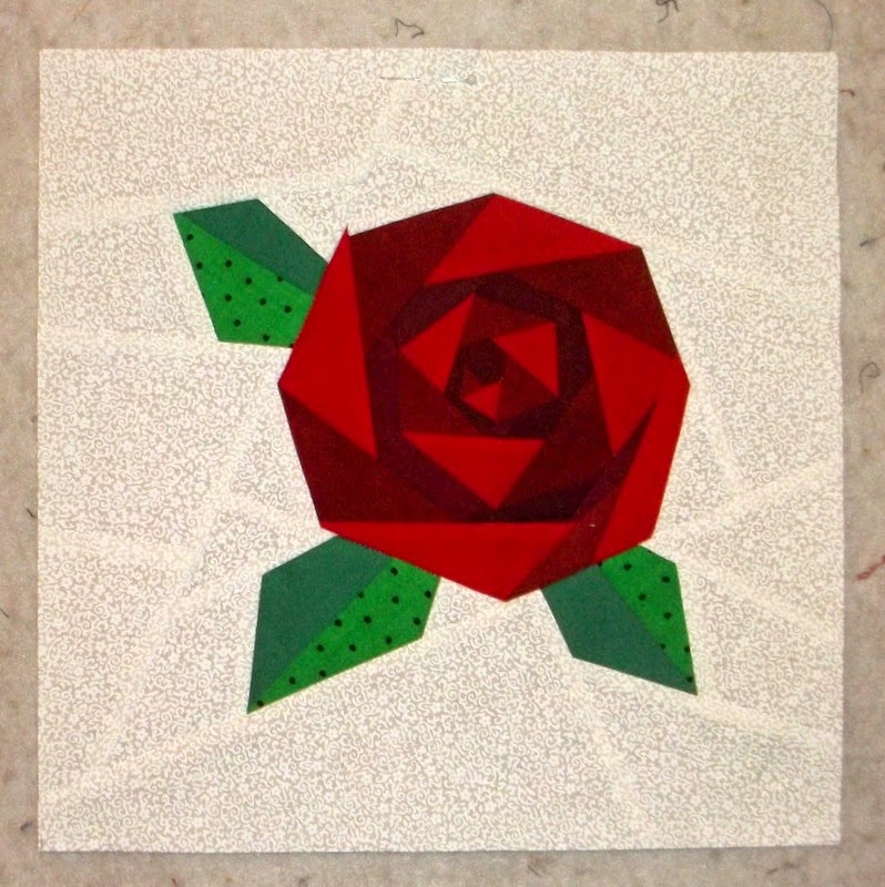 Traveling Quilter: Roses For Kathleen - Quilt Finish