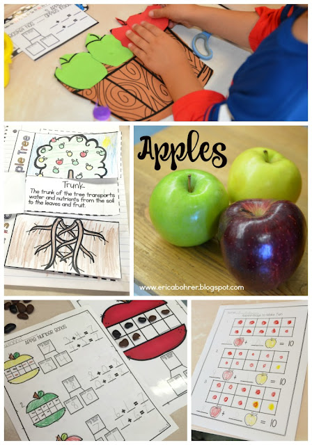 Apples Theme in First Grade