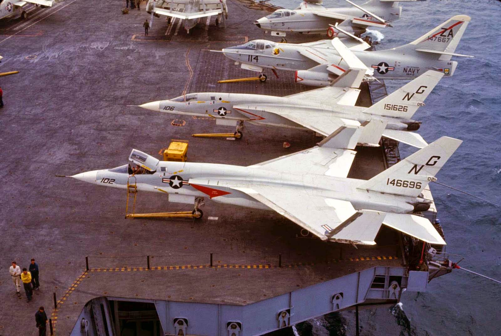 Aviones Caza y de Ataque: North American A-5 Vigilante