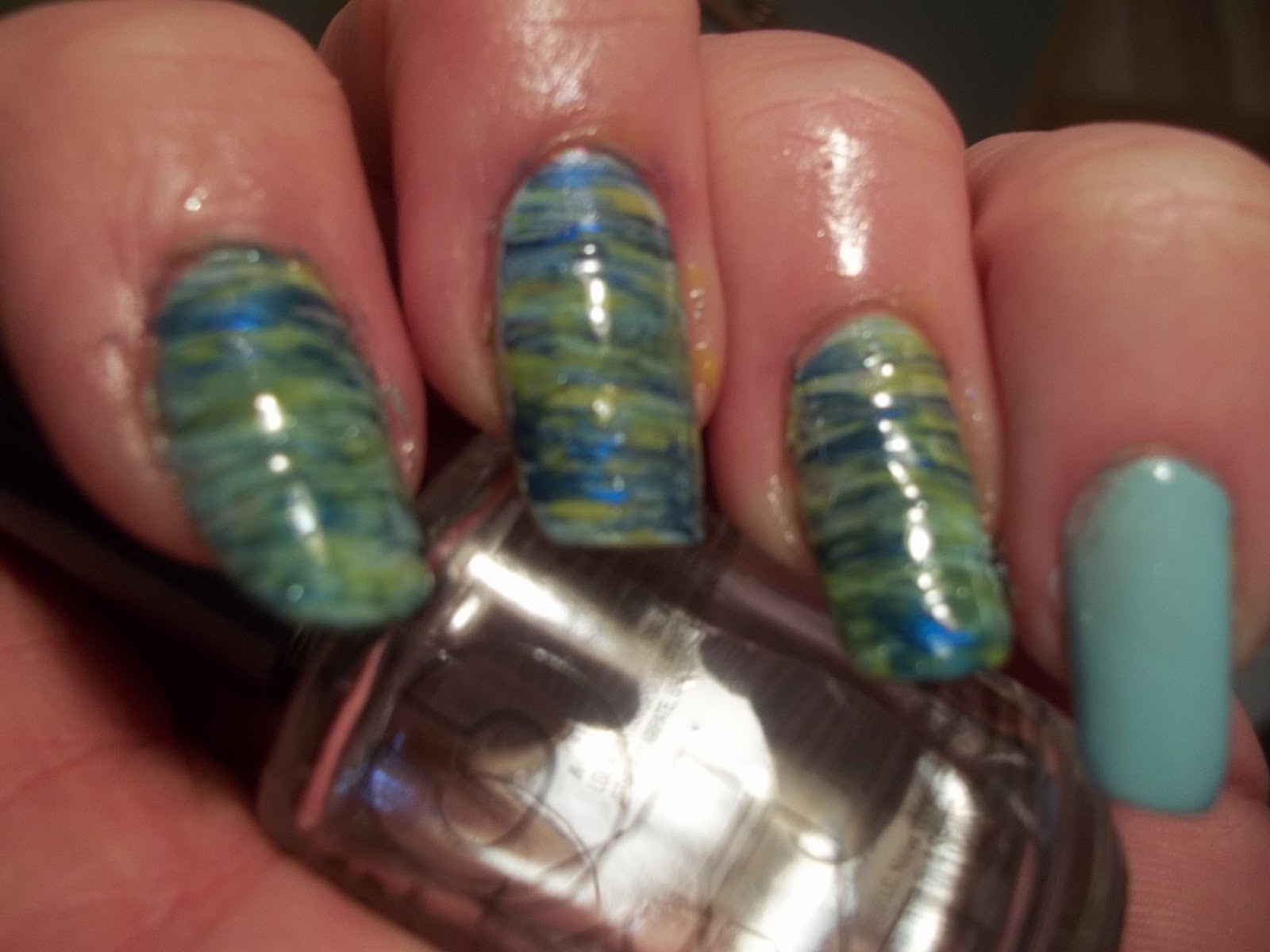 NailsnBling: Fan Brush Nail Art