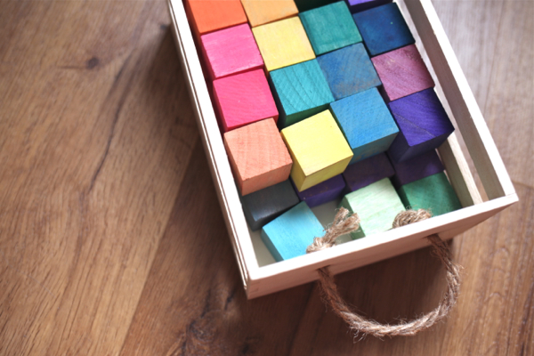 Mum in the making: Make: Rainbow blocks for less than $10