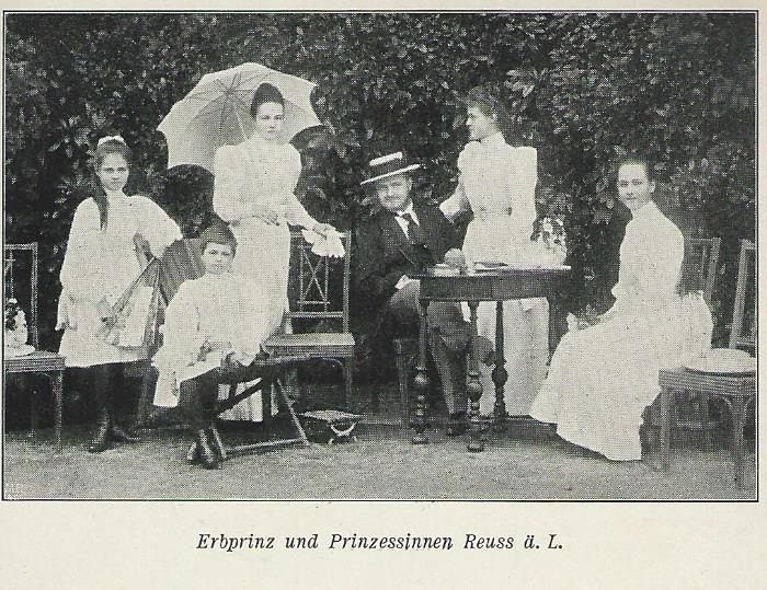 Royal Musings: Hereditary Prince Reuss zu Greiz and his sisters