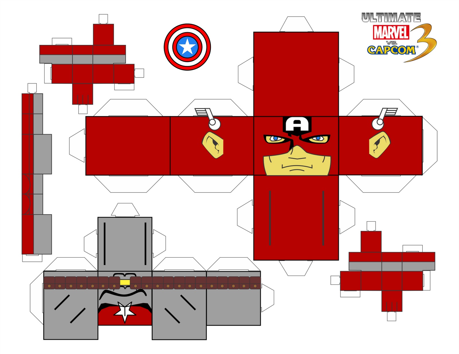.: CubeeCraft: Capitan America UMVC3