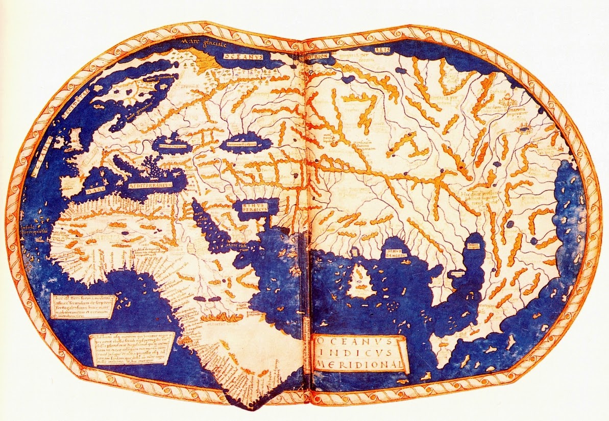 Ancient World Maps: World Map 15th Century
