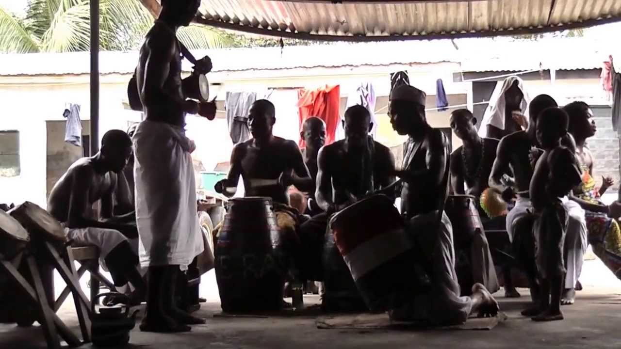 Ewe drumming