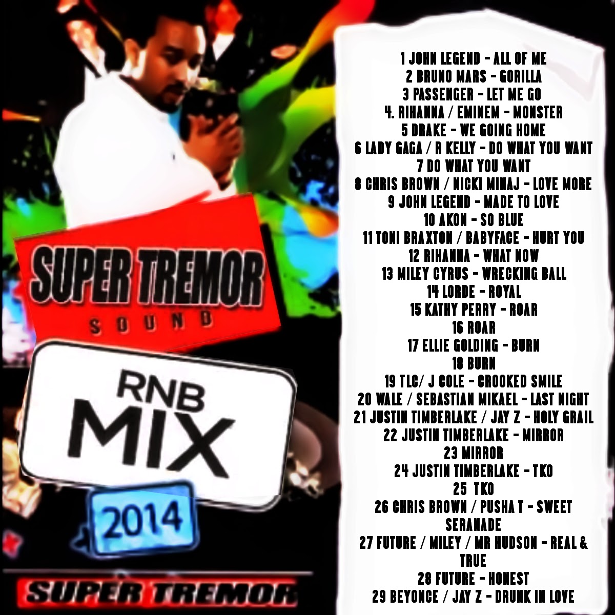 SUPER TREMOR - RNB MIX 2014 | REGGAETAPESHOP