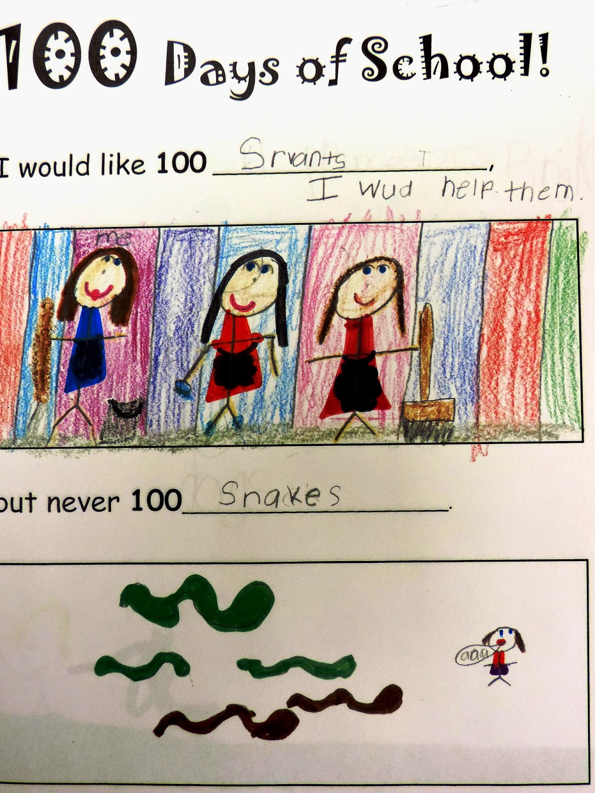 Teaching Minds Reaching Hearts: Hip, Hip, Hooray! It's the 100th Day!