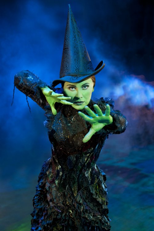 under the small umbrella: FIRST LOOK: LOUISE DEARMAN AS ‘ELPHABA’ IN ...