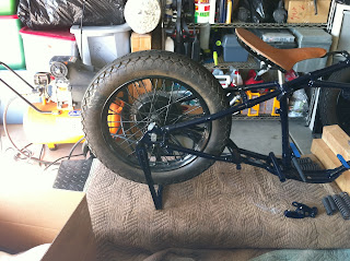 1932 Harley Davidson VL Restoration: Day 4 - Rear Wheel assembly