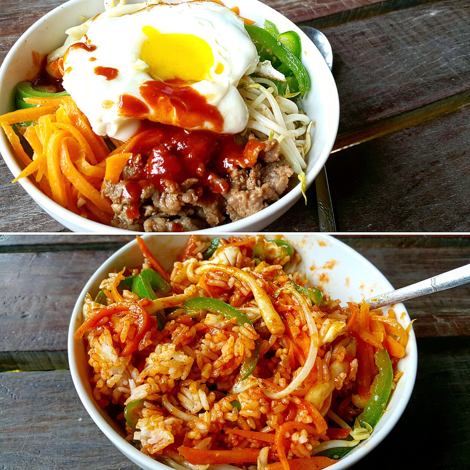 Jess-KITCHEN-Lab: Quick & Easy Bibimbap in a Bowl ( Korean Mix Rice )
