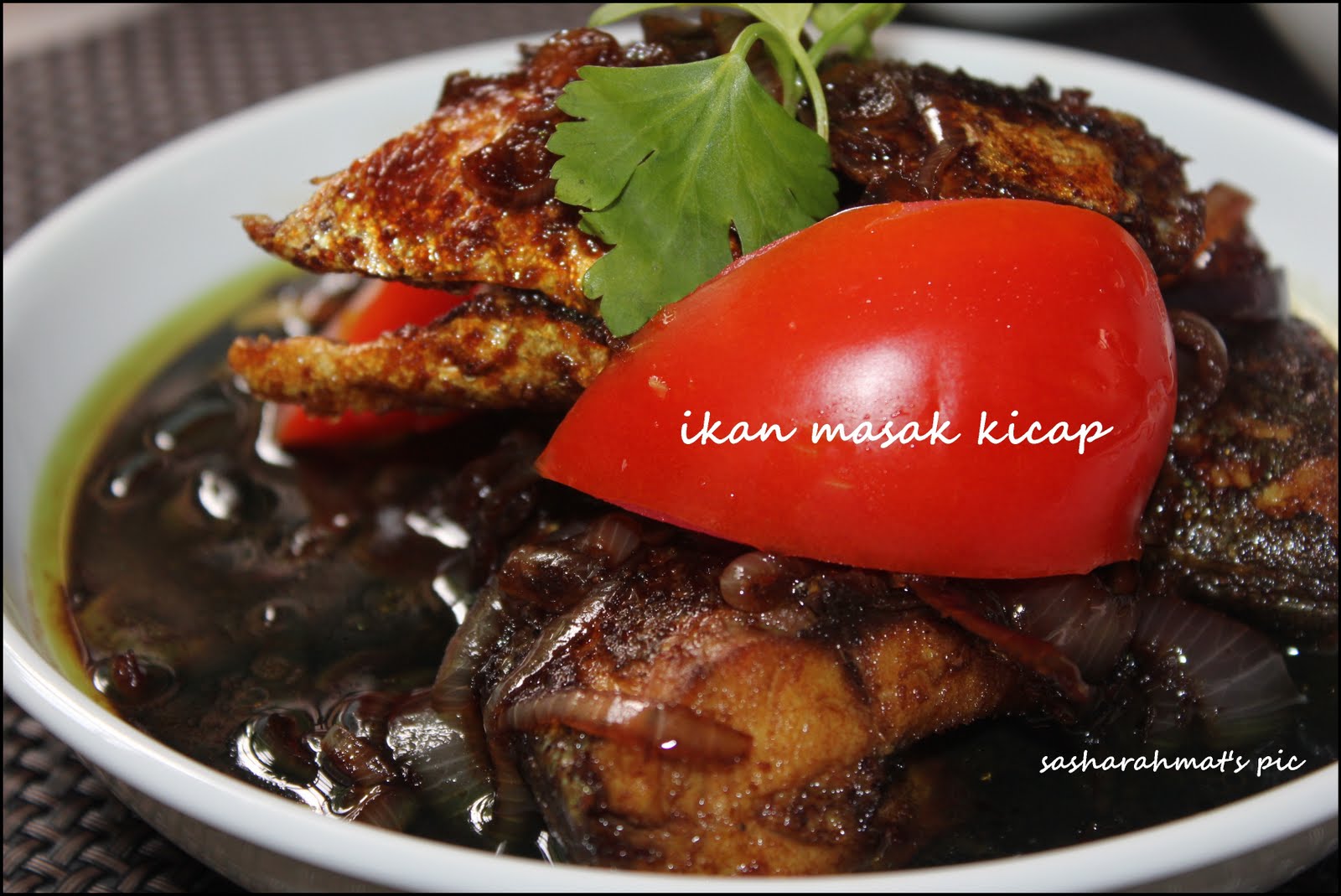 love to cook , love to eat: ikan masak kicap / fried fish with soy sauce