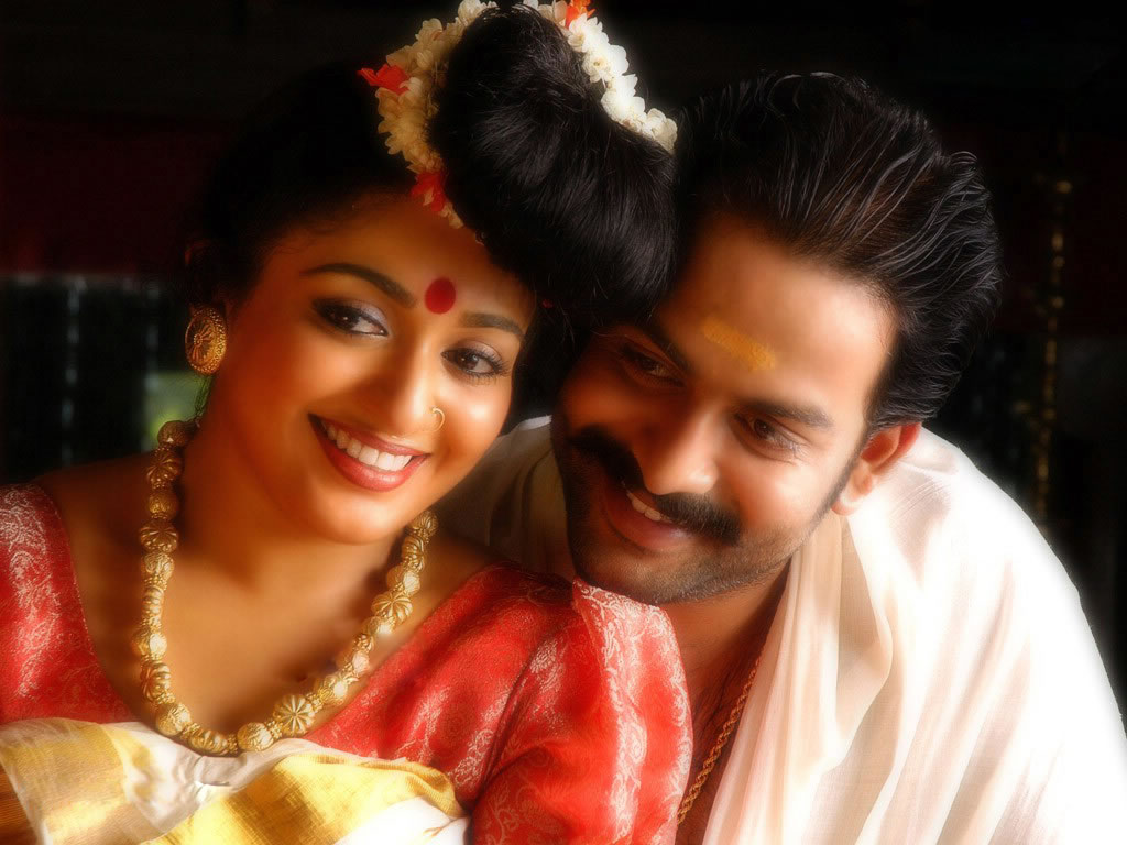 Celebrity News: Kavya Models Raja Ravi Varma Paintings in Anandabhadram ...