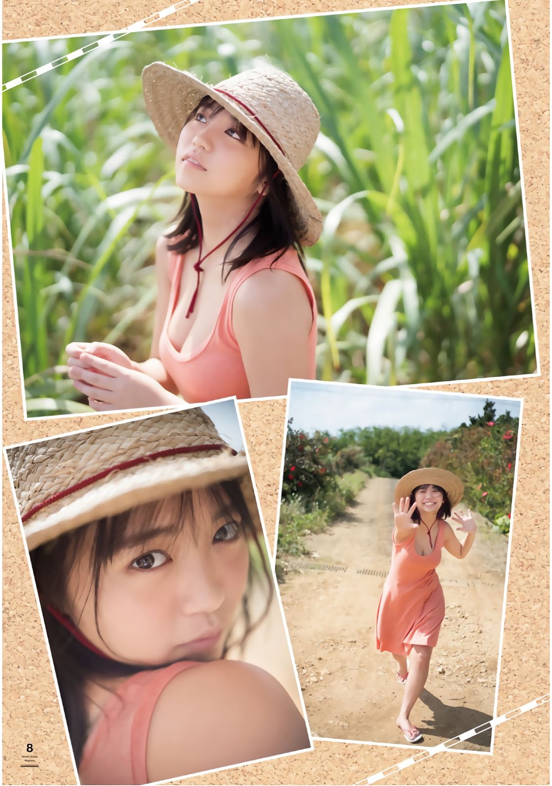 Ohara Yuno 大原優乃, Shonen Magazine 2019 No.19 (少年マガジン 2019年19号) - Idol. gravureprincess .date