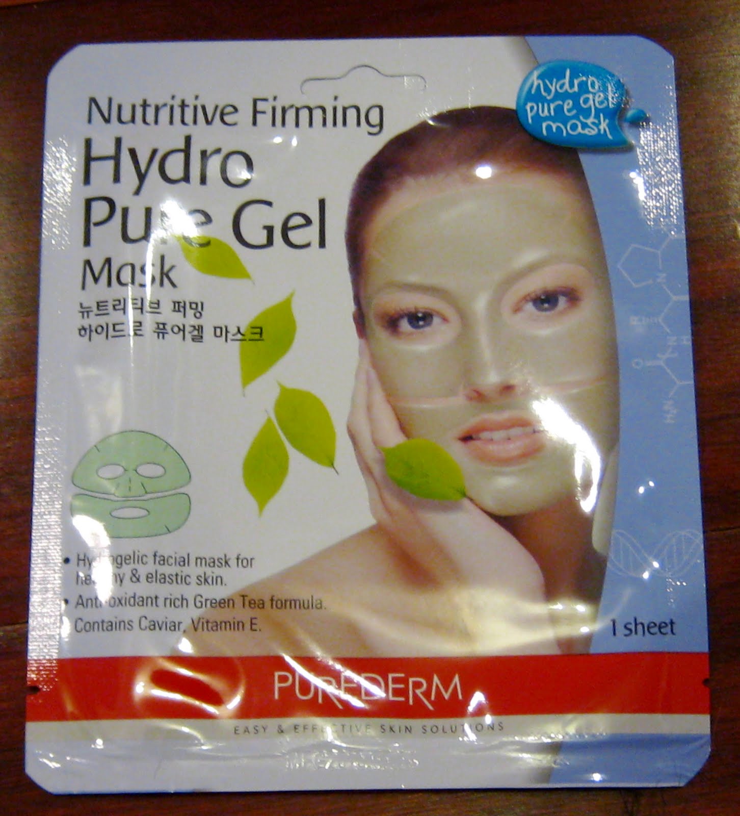 PRODUCT SPOTLIGHT: PUREDERM HYDRO PURE GEL MASKS