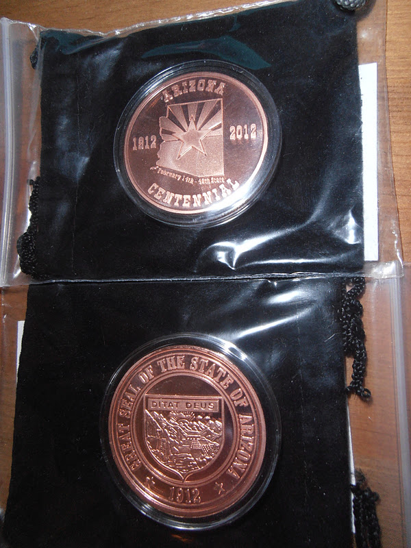 Arizona Gronseth Report: Arizona Centennial Coin