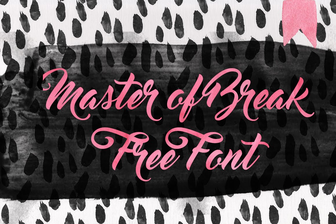 DLOLLEYS HELP: Master Of Break Free Font