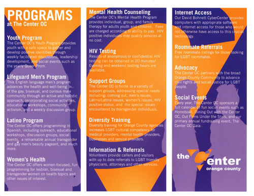 OC Community Resources: The Center OC