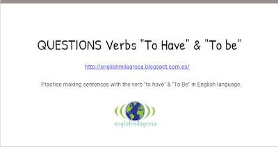 QUESTIONS WITH VERBS "TO HAVE" AND "TO BE" | ENGLISH LANGUAGE RESOURCES ...