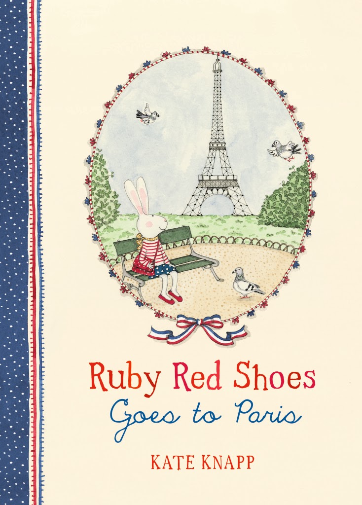 Brona's Books: Ruby Red Shoes Goes to Paris by Kate Knapp