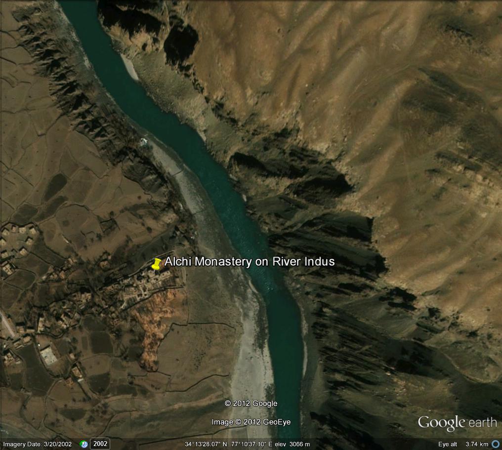 Filling up the Alchi dam | Sand Prints