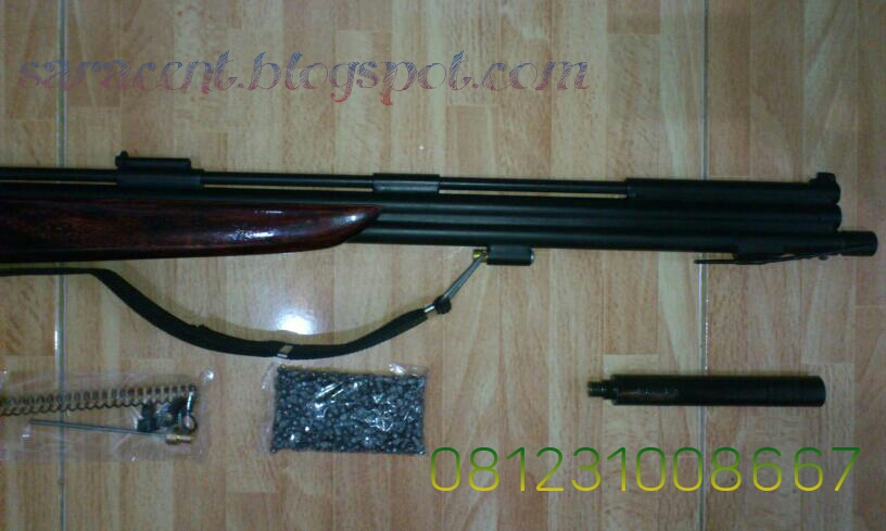 Senapan Angin PCP dan Gejluk AS Gun: Senapan Angin Gejluk Air Gun Cal 4.5mm