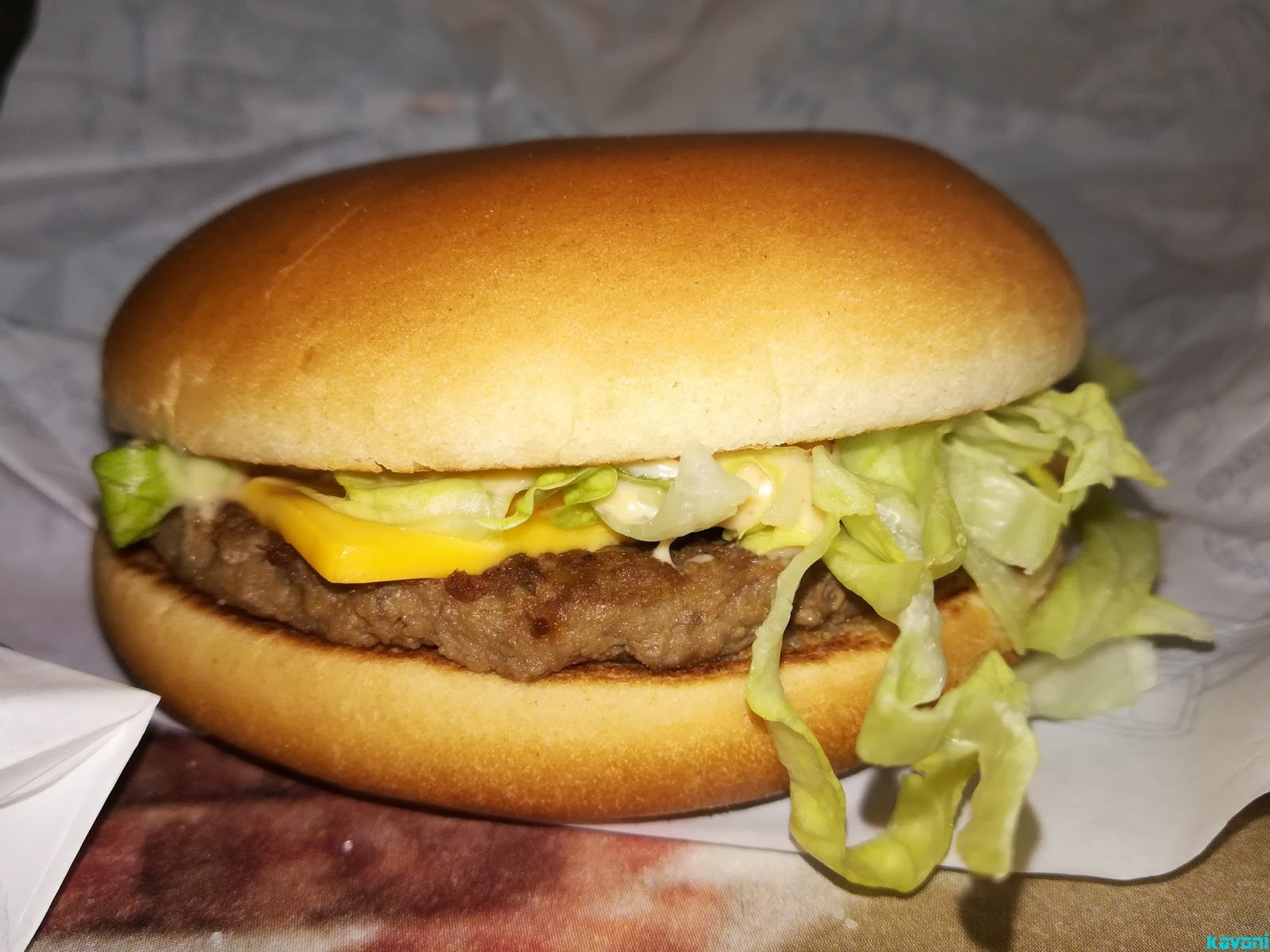 kavoniho žrádlo: Tasty Cheese & Tasty Chicken, McDonald's