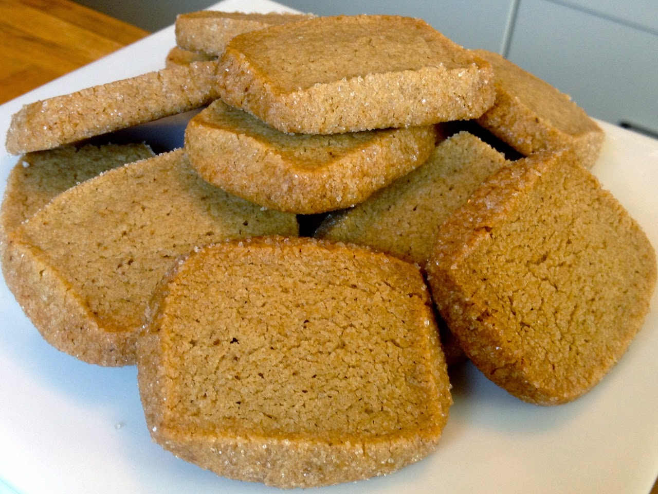 Heidi's Mix: Espresso Shortbread Cookies