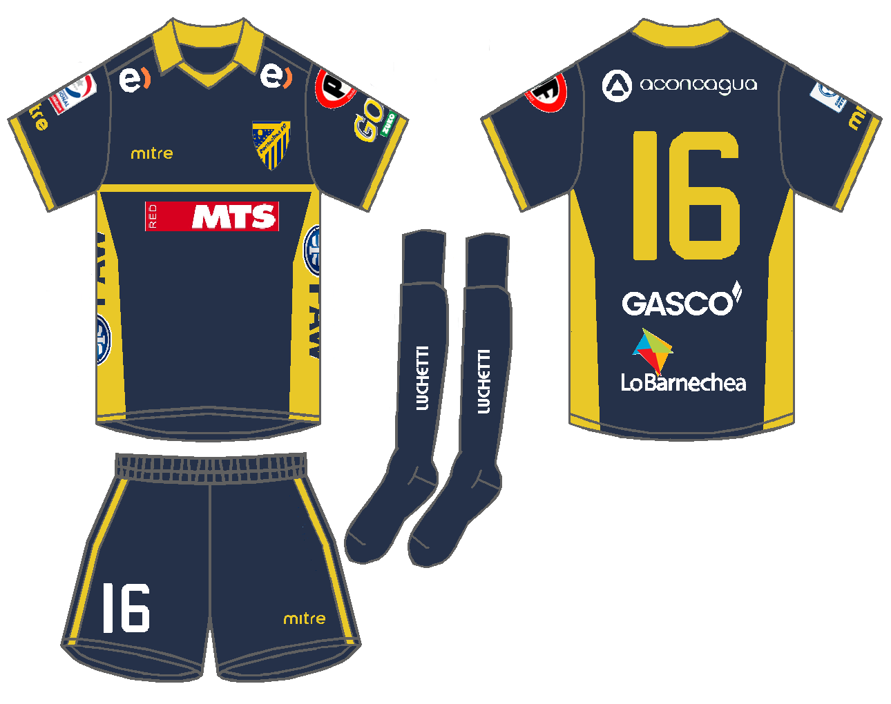 .. INDUMENTARIA DEPORTIVA: Barnechea 2014 PRIMERA B CHILE