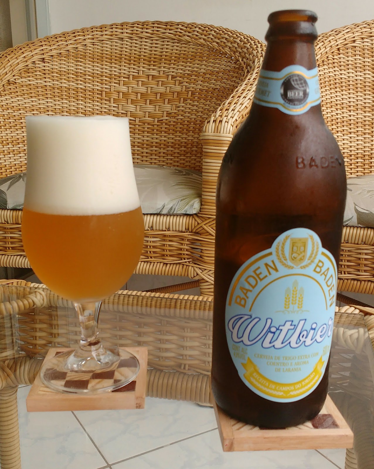 CERVEJA BADEN BADEN WITBIER - WITBIER - CERVEJA COMO SÃO AS COISAS