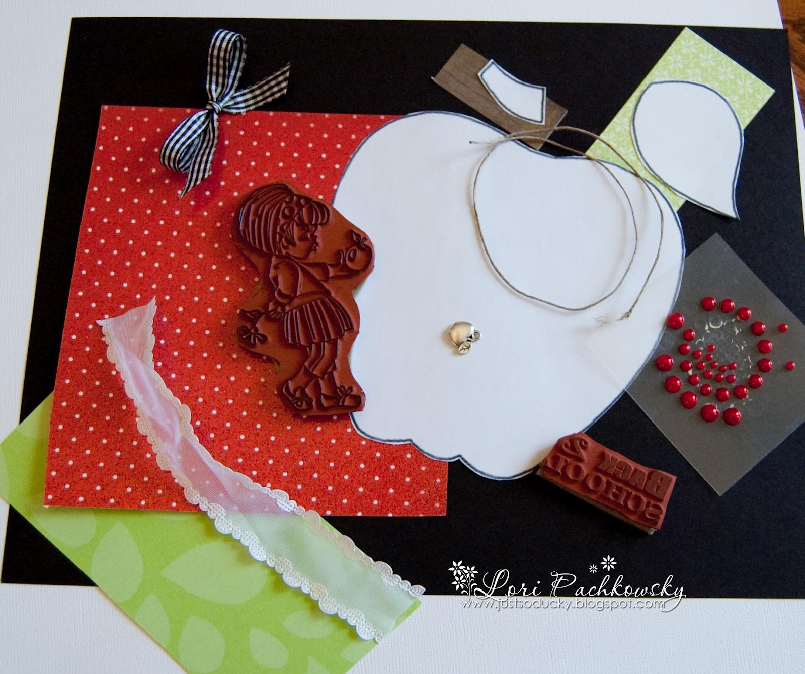 Whiff of Joy - Tutorials & Inspiration: Apple Shaped card
