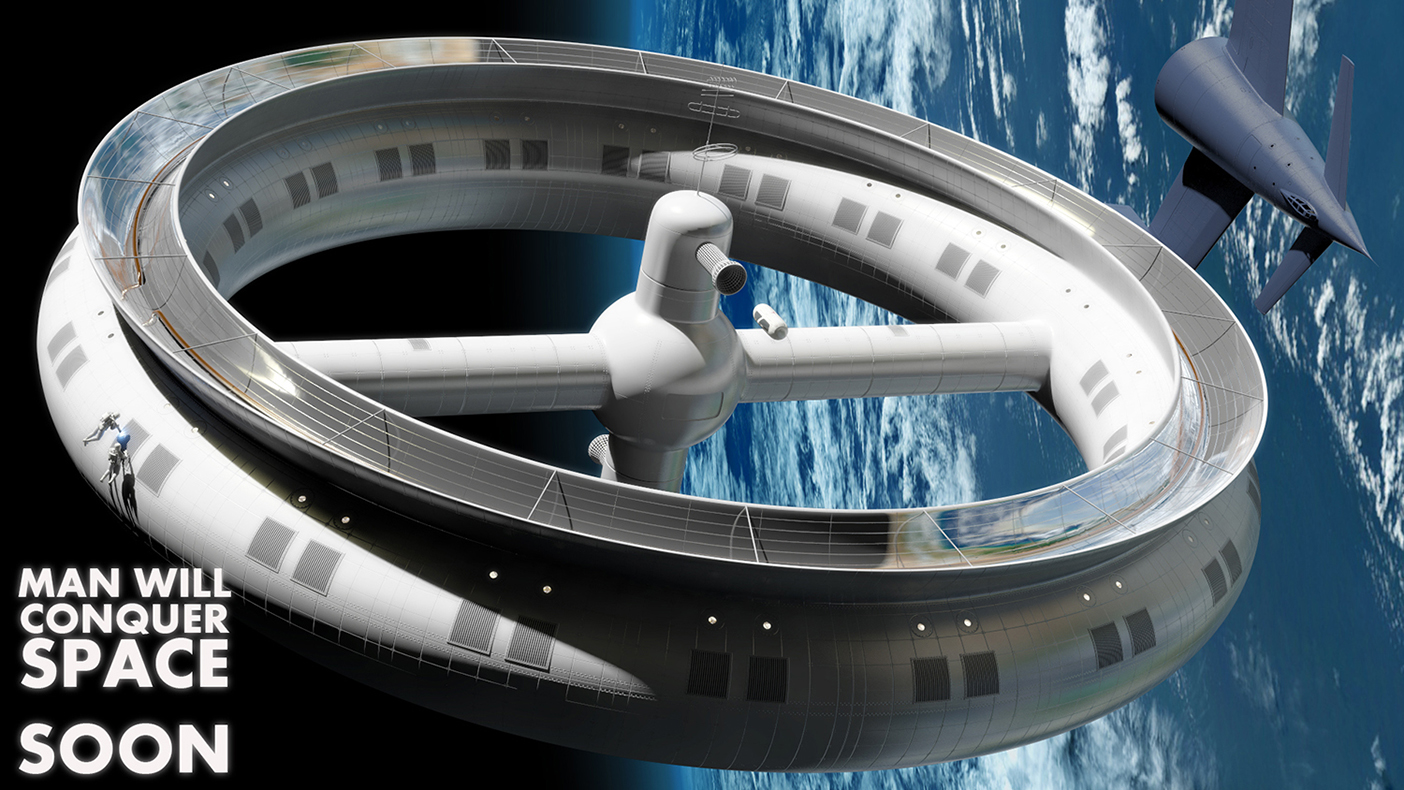 MAN WILL CONQUER SPACE...SOON