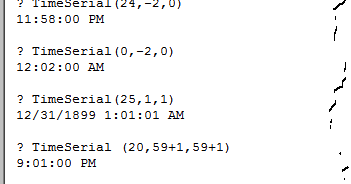 Fungsi TimeSerial di MS Access - Access Terapan