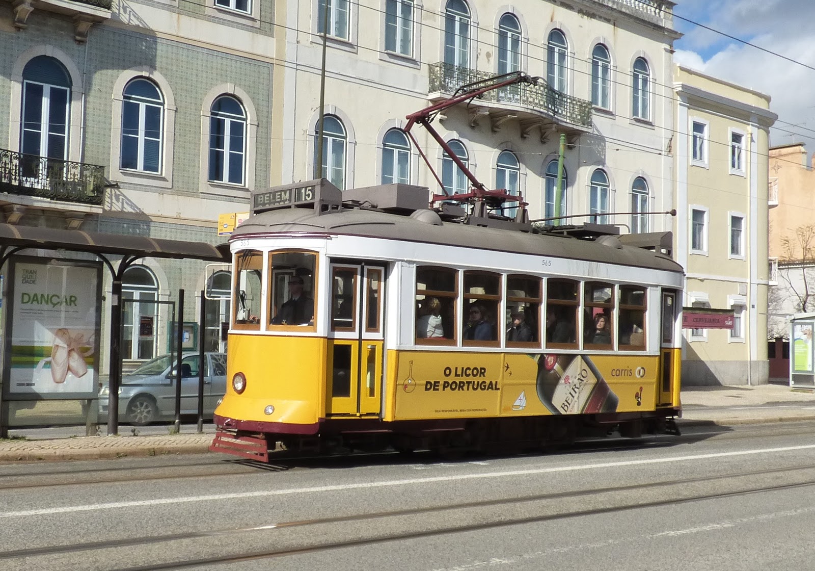 Viajar e descobrir: Portugal - Lisboa - Elétrico da CARRIS n.º 565