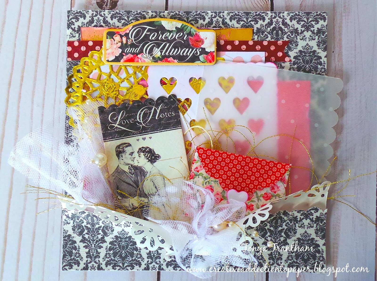 Creative Addiction to Paper: Eileen Hull: Love Notes Card