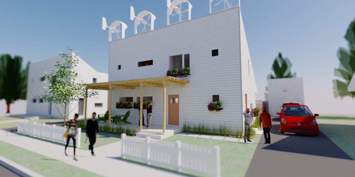 Modern House Plans by Gregory La Vardera Architect: 0970 Lagom House is ...