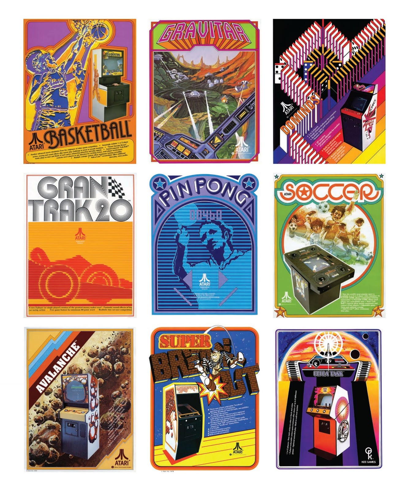 The Dork Review: Rob's Room: Art of Atari Poster Collection