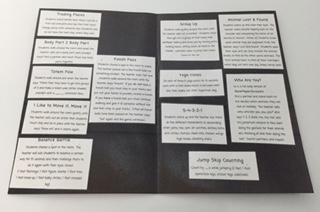 The First Grade Bloom: Brain Breaks MENU