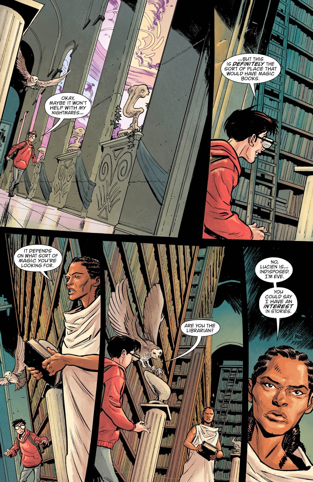 Weird Science DC Comics: PREVIEW: Books of Magic #5