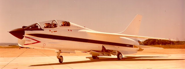 Tailhook Topics Drafts: Vought F8U-1T Twosader