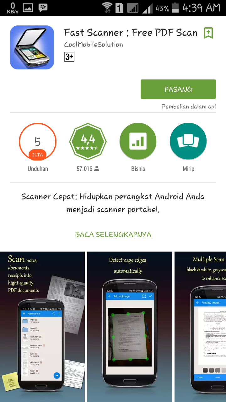 Aplikasi scanner untuk android - Tips Cara Mudah