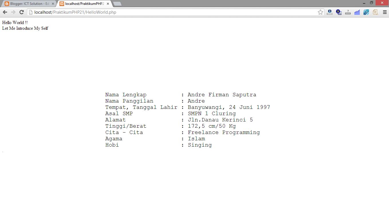 Membuat Program Hello World Menggunakan DreamWeaver CS6, NetBeans IDE 7 ...